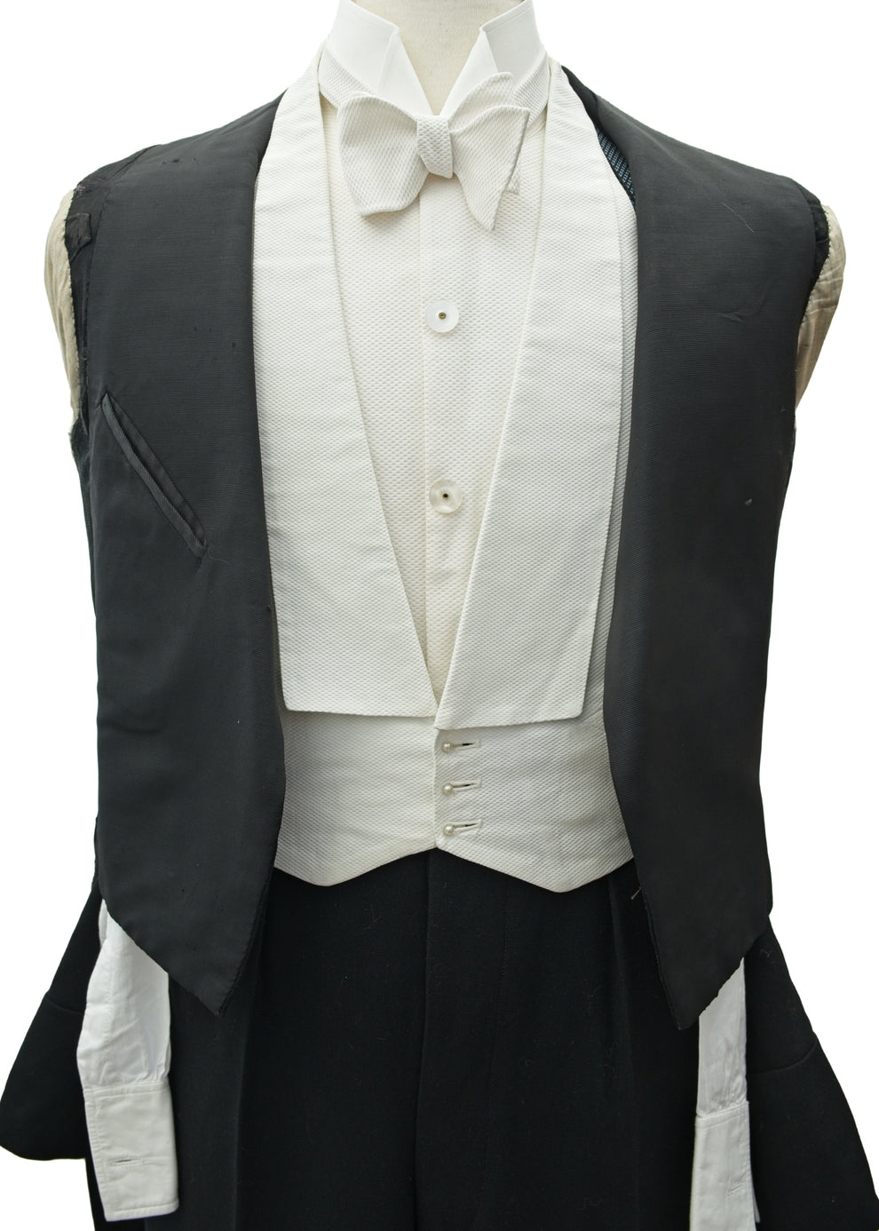 Vintage Victorian Formal Evening White Tie Tail Coat • 40" – Top Notch ...